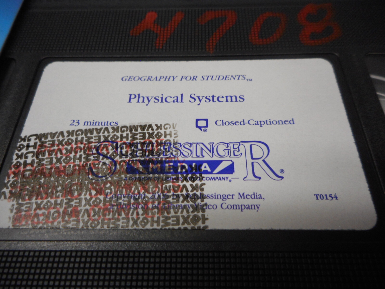 Schlessinger Media Geography For Students Physical Systems VHS 23 ...