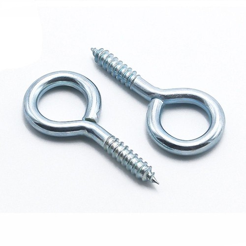 30Pcs Stainless Steel Screw Eye Hooks 1.38" Eye Bolt Hooks Eyepins ...