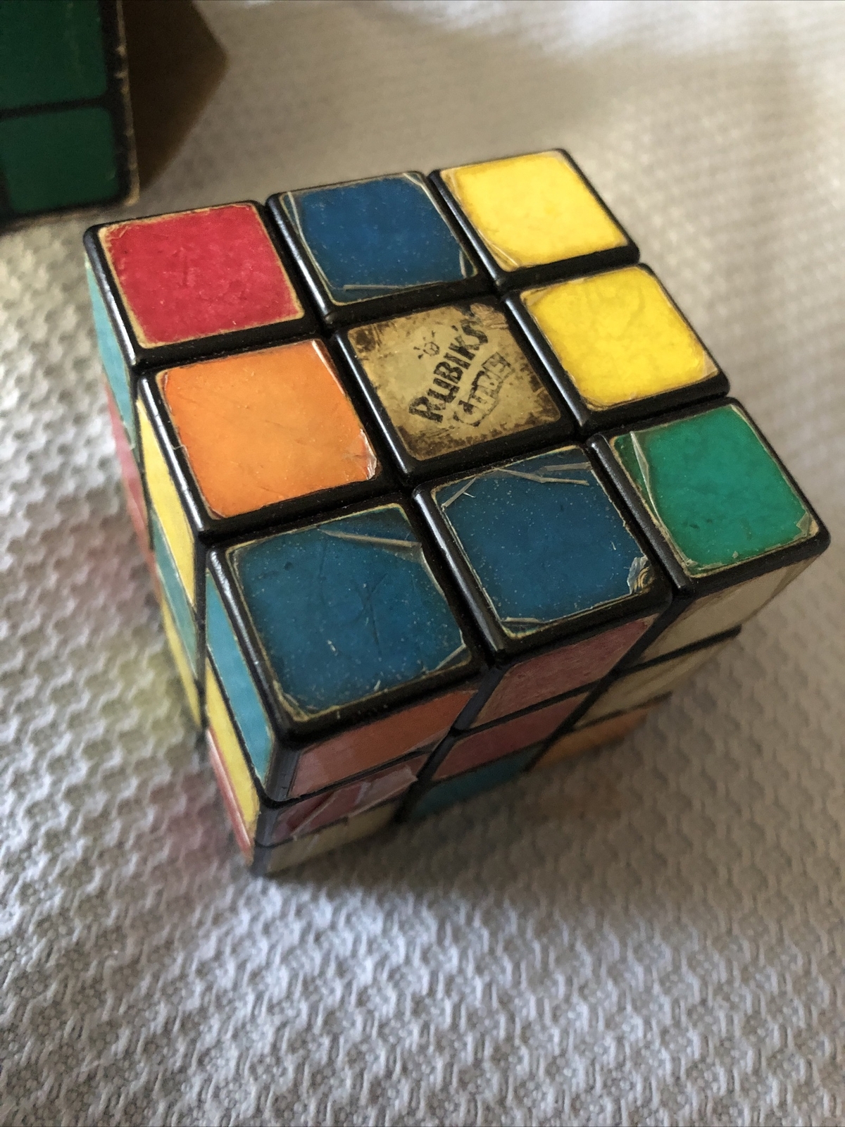 Rubiks Cube 1980’s Item No. 7043 Original Box | eBay