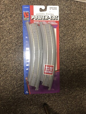 Life-like Power-Loc #21333 18" Radius Track HO Scale • | eBay