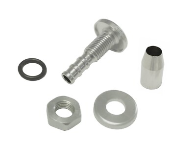 SELF SEALING SILICONE HOSE TAKE OFF KIT BARBED PUSH ON FITTING BOOST ...