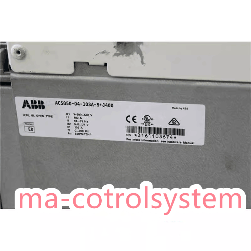 ACS850-04-103A-5+J400 frequency converter Used tested in good | eBay