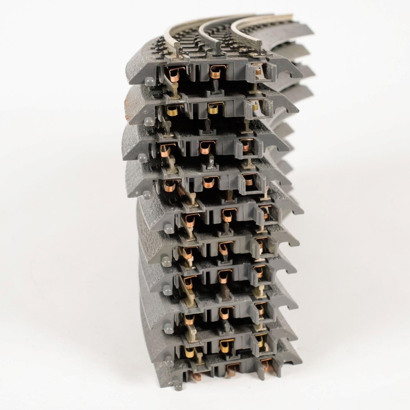 MTH Realtrax O Gauge O31 Bulk Lot of 10 Track Pieces Snap Together 3 ...