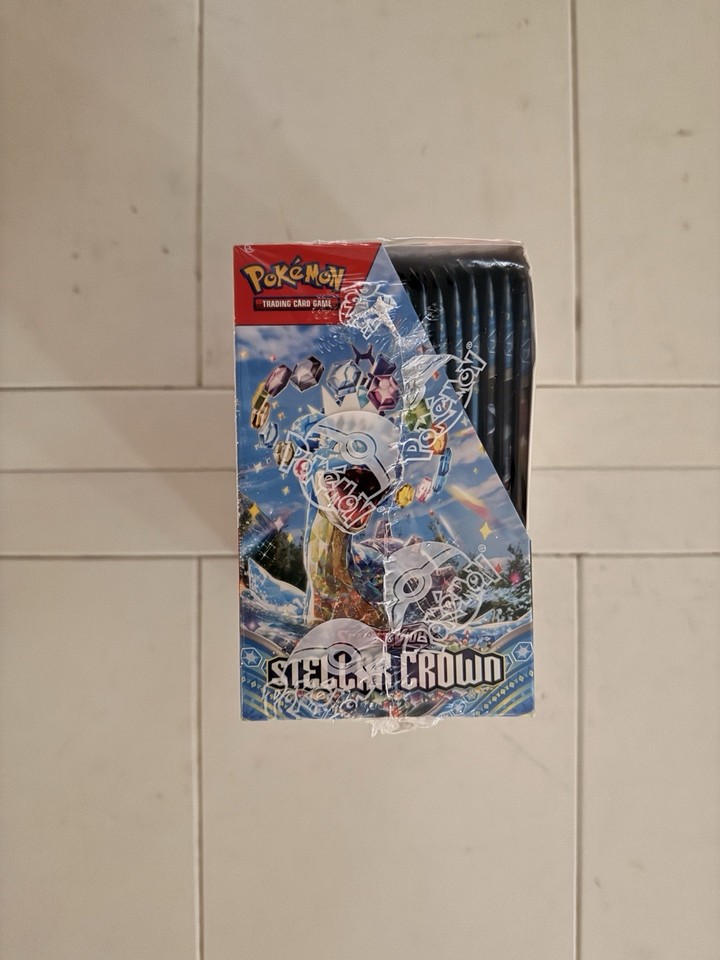 Pokemon TCG Stellar Crown Booster Box (Factory Sealed) 36 Packs | eBay