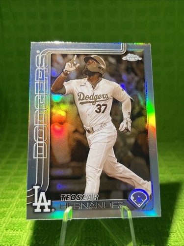 2024 Topps Chrome Teoscar Hernandez Sepia Refractor #57 Dodgers | eBay