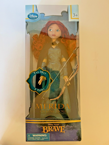 VTG Disney Pixar BRAVE TALKING MERIDA ACTION FIGURE DOLL 16" - Sealed ...