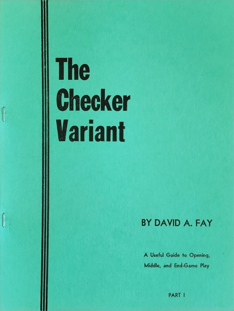 The Checker Variant David A. Fay Part 1 Collectible Fast Shipping | eBay