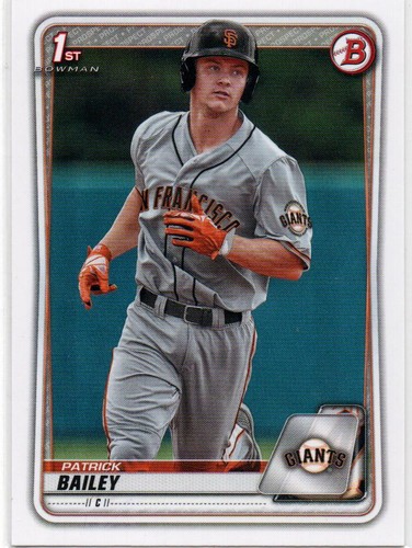 2020Bowman Draft #BD-146 Patrick Bailey San Francisco Giants 51 | eBay