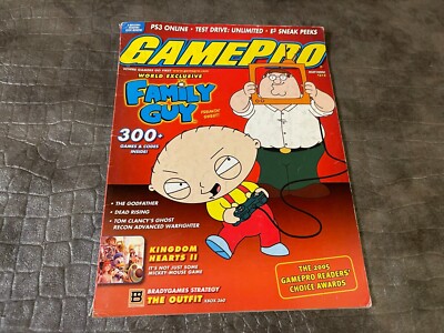 MAY 2006 GAMEPRO vintage video game magazine FAMILY GUY | eBay