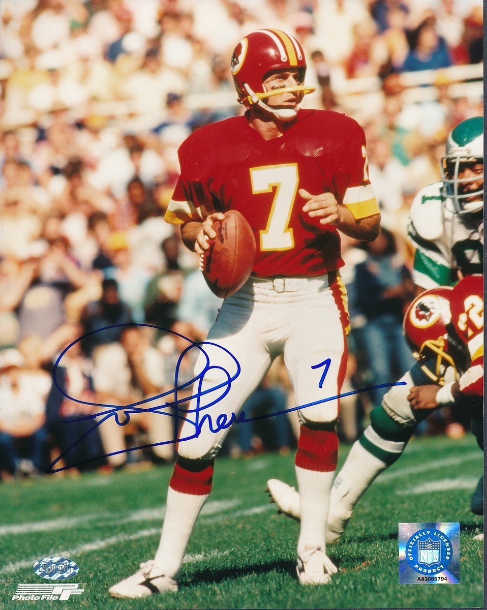 Joe Theismann Redskins