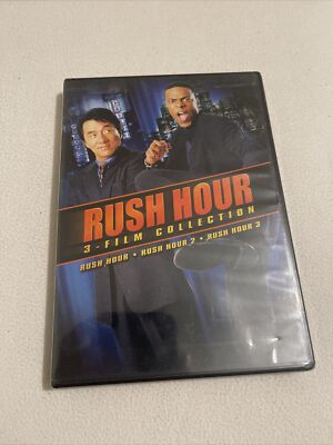 Rush Hour Collection (DVD, 2011, 2-Disc Set) 1-3 Jackie Chan Chris ...