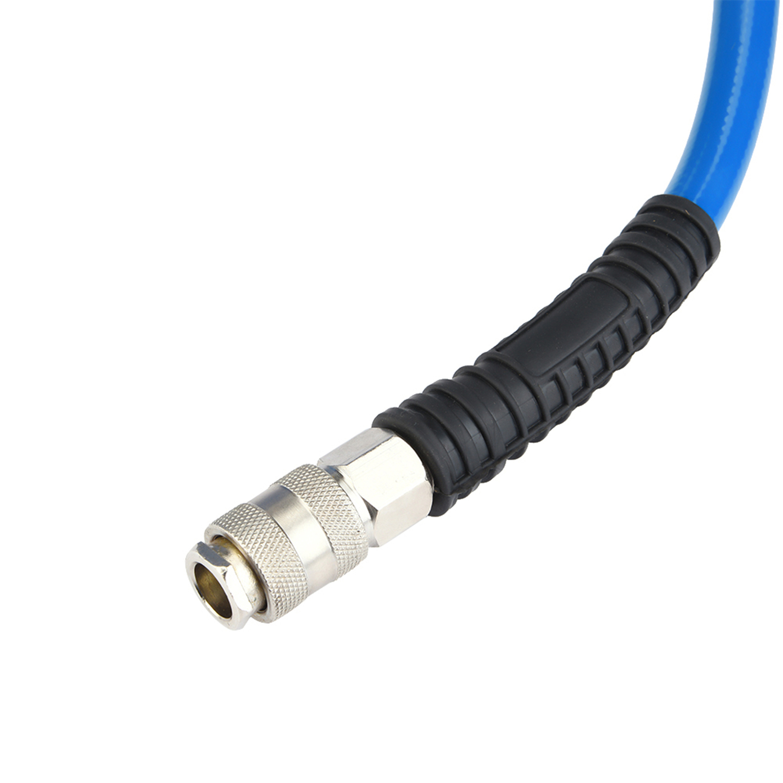 30M Blue Flexible Pneumatic PVC Hose With Quick Connector For Air ...