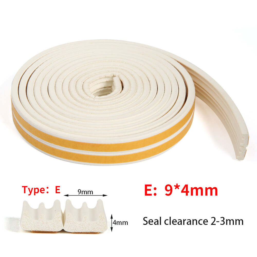 Weather Seal Strip Window Isolation Foam Tape Draught Excluder Rubber ...