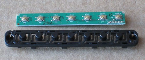 Polaroid 19GSR3000 Keyboard Control with Cover M8 ID 236 KEY V1.0 2013 ...