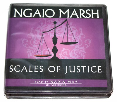 Scales of Justice by Ngaio Marsh CD Read by Nadia May - Unabridged 7 CD ...