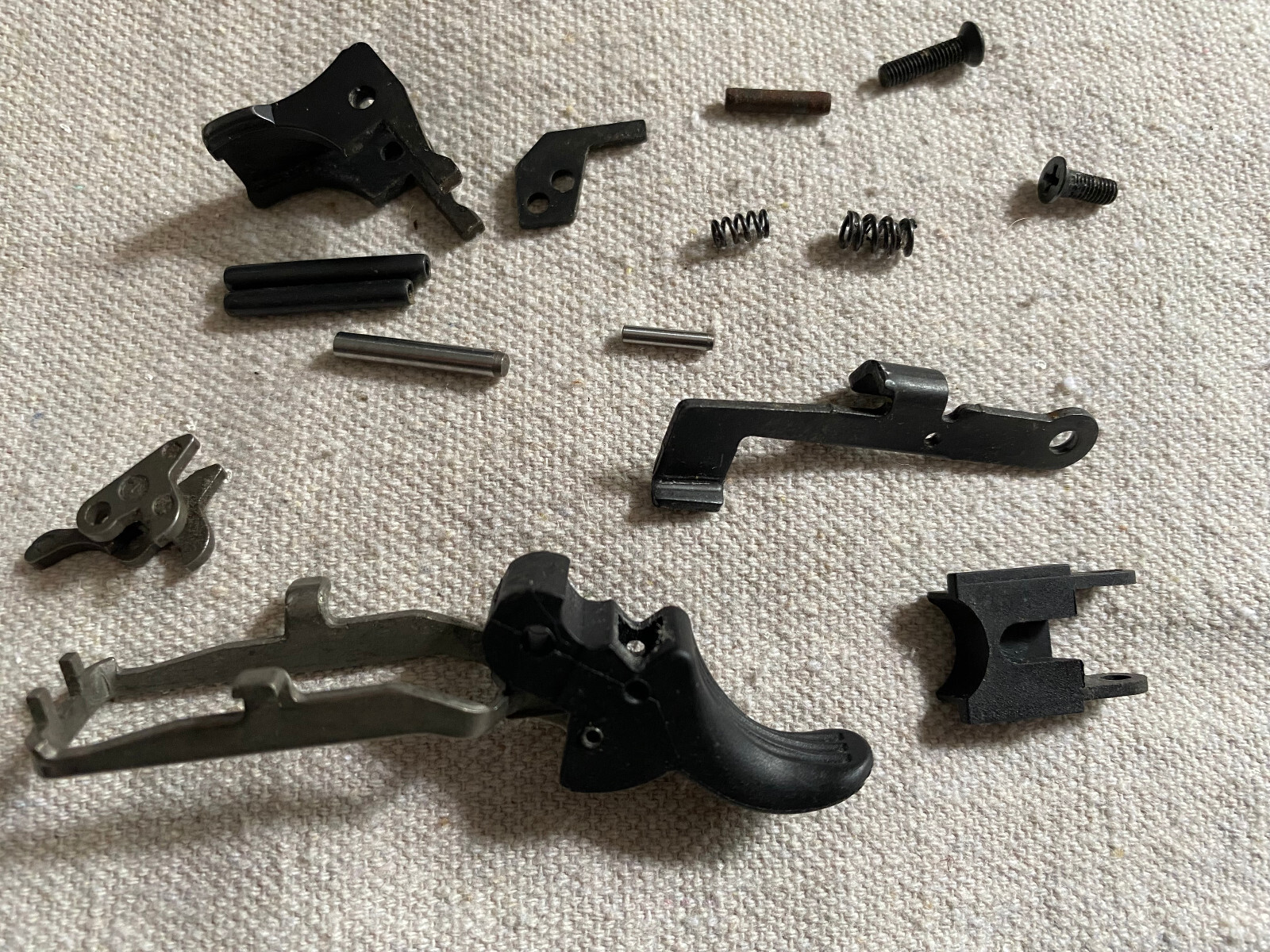 Walther P22 small parts kit, trigger, pins, screws, springs USED | eBay