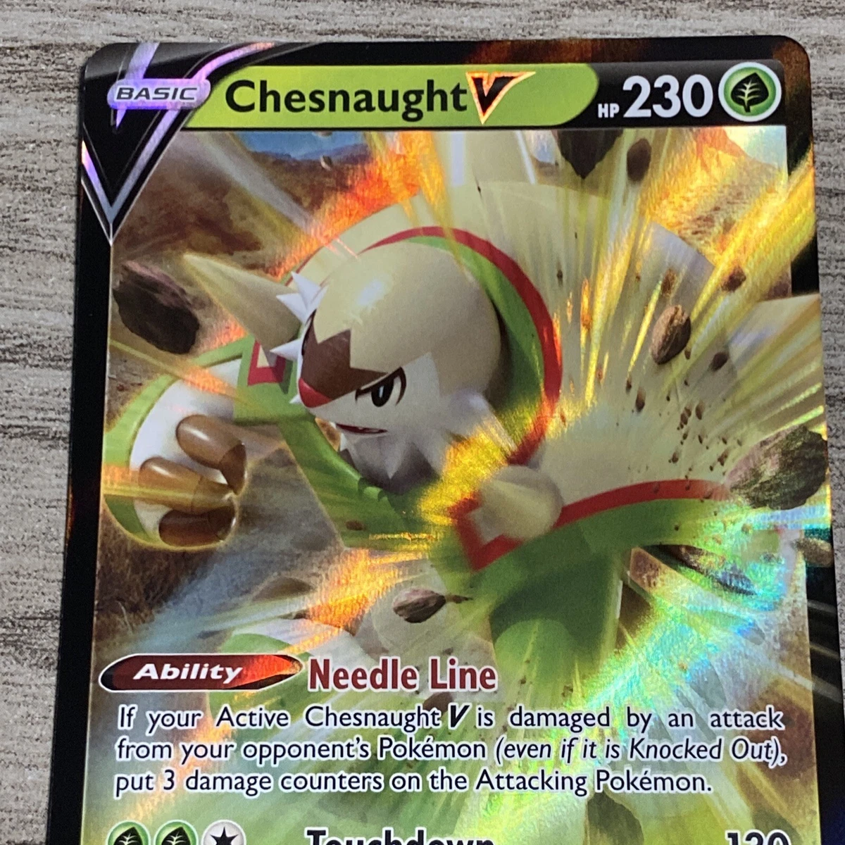 Chesnaught Card