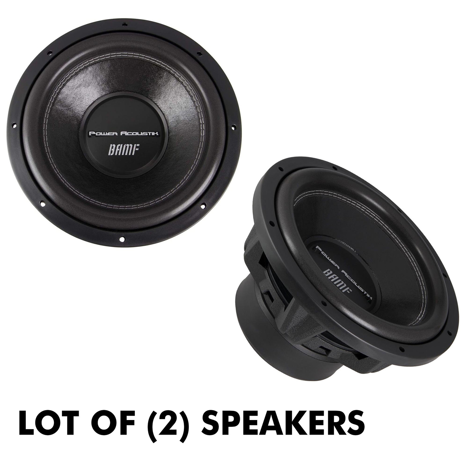 Power Acoustik 15" Woofer Dual 4 Ohm 7600W Max Total System, SOLD IN ...
