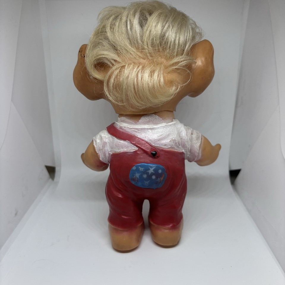 VINTAGE 50's TIVOLI MASCOT ROOTIE TROLL - 7" Unmarked - MADE IN DENMARK - Rare | eBay