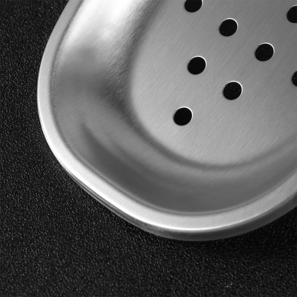 Soap Tray Stainless Steel Soap Dish Holder for Bathroom Shower | eBay ...