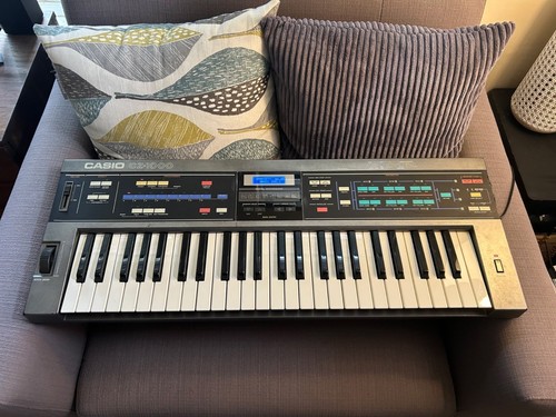 CASIO CZ-1000 Vintage 1984 Digital Synthesizer Keyboard w/Cart | eBay