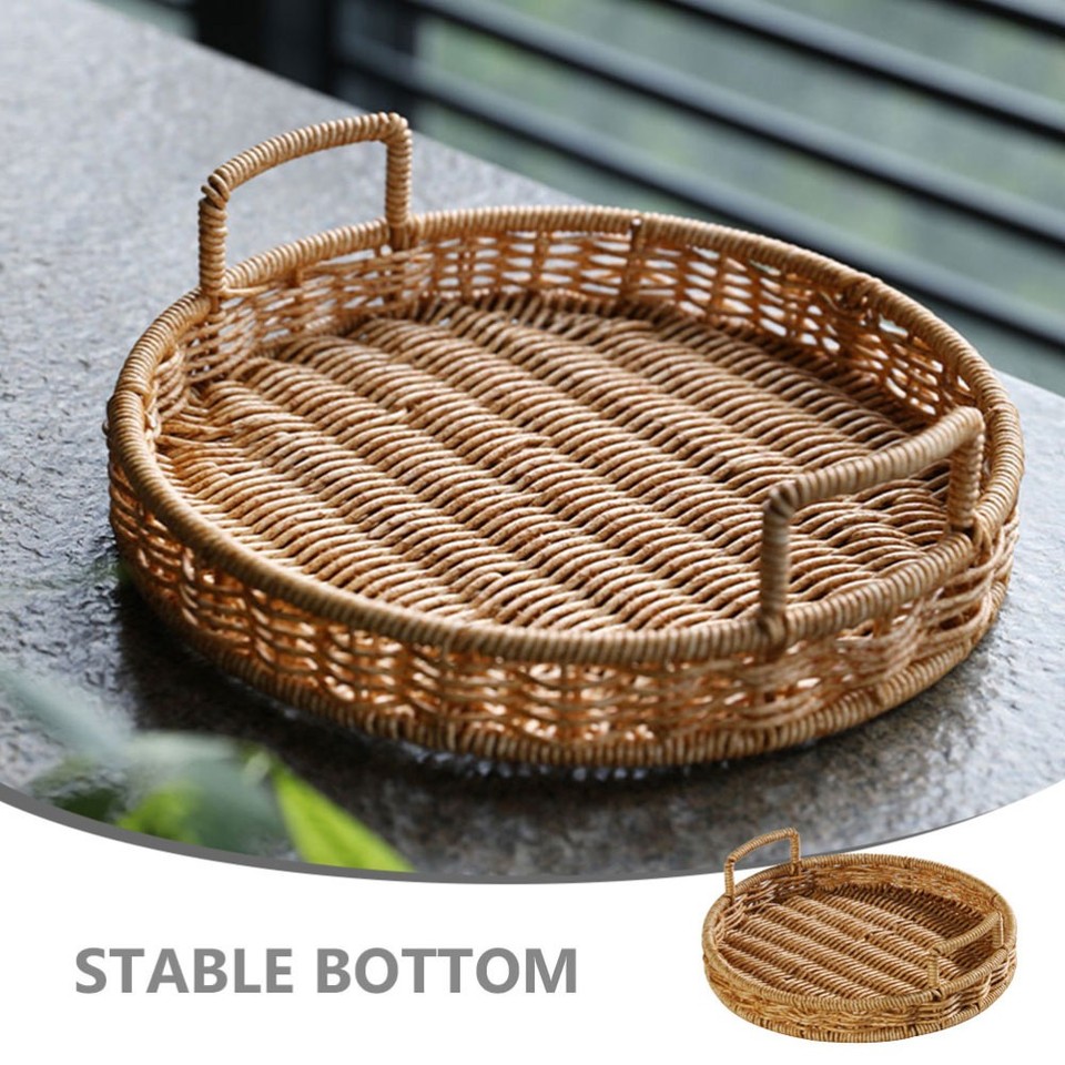 Basket for Kitchen Sundries Storage Food Display Baskets Snack Tray ...
