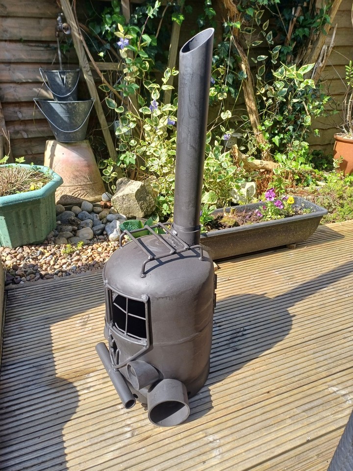 Vw Style Patio Wood Burner | eBay UK