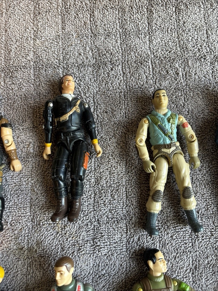 Gi Joe Action Figure Lot of 24 Action Figures 1982-1983 Hasbro Loose ...
