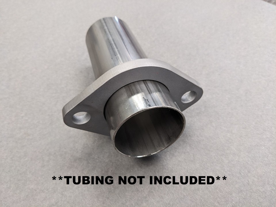 *2 PACK* 2.25 inch 2 Bolt Universal Exhaust Flanges HEAVY DUTY 3/8 ...