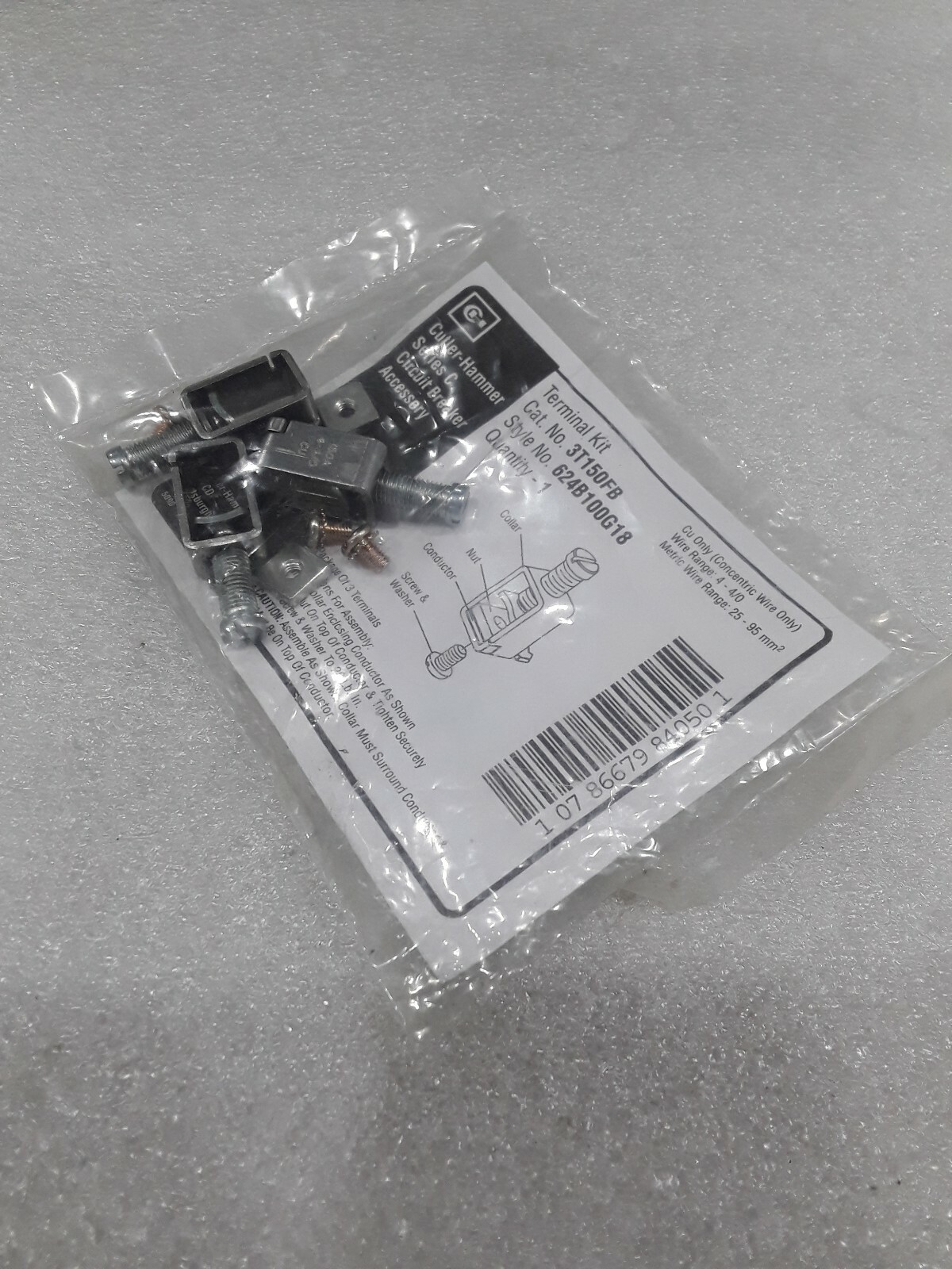 3T150FB CH LUG TERMINAL KIT WIRE RANGE 4- 4/0 (PACK OF 3) NEW | eBay