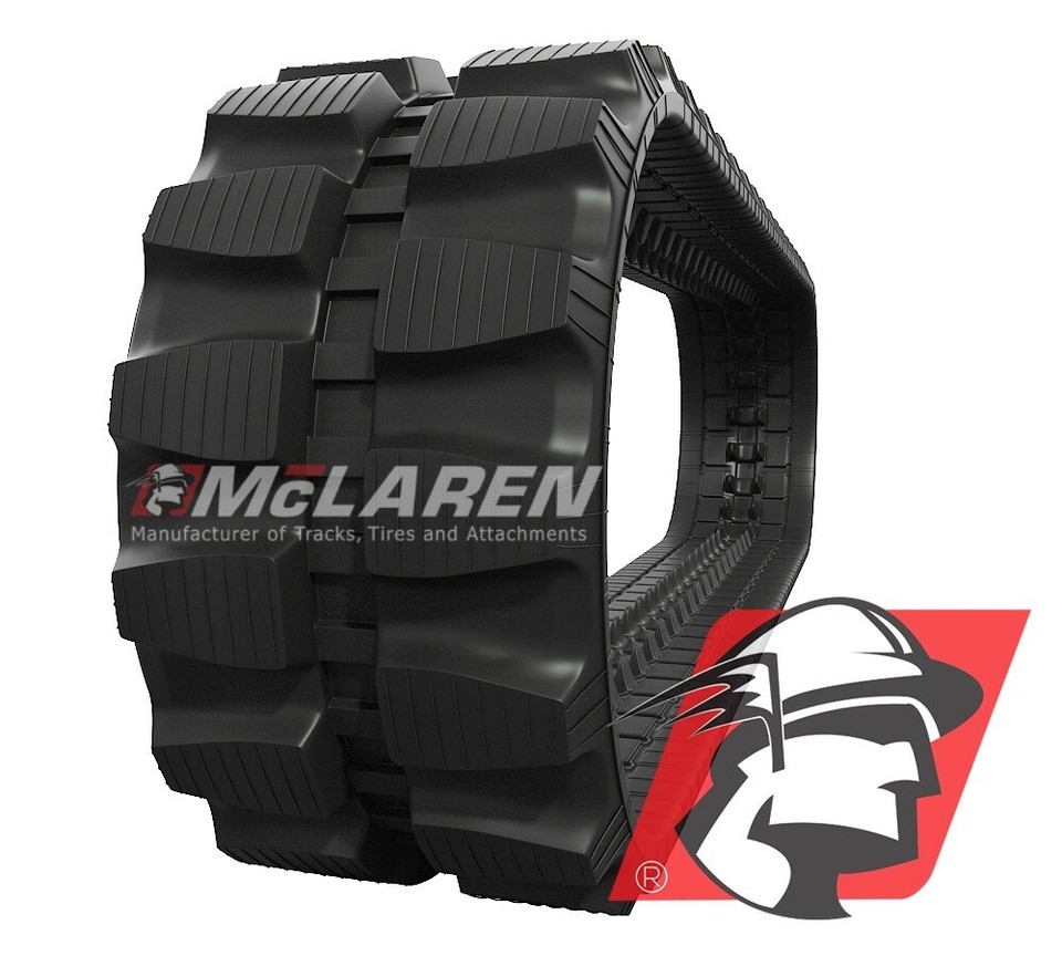 CAT 304.5 Rubber Track 400x72.5x72 High Quality Block Pattern Track | eBay