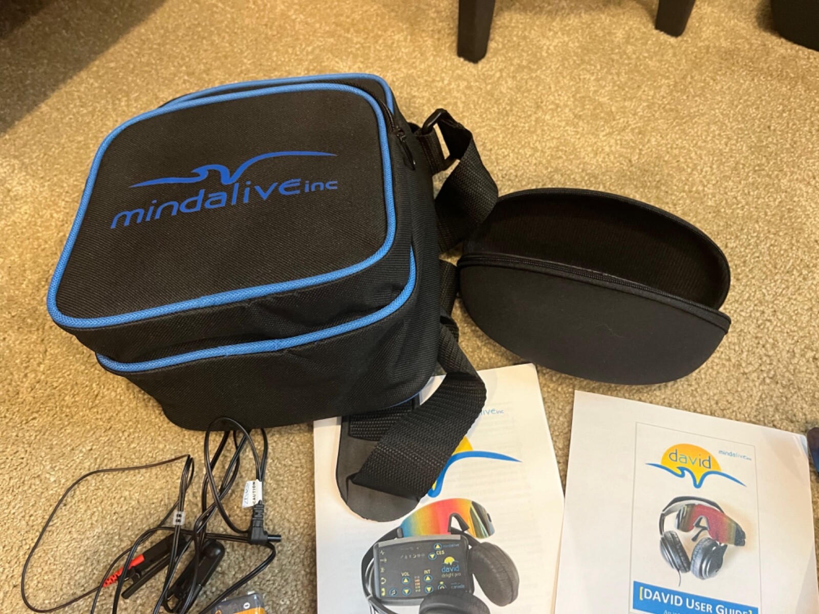 AMAZING Mind Alive David DELIGHT PRO Light & Sound Machine TOTL AVE ...