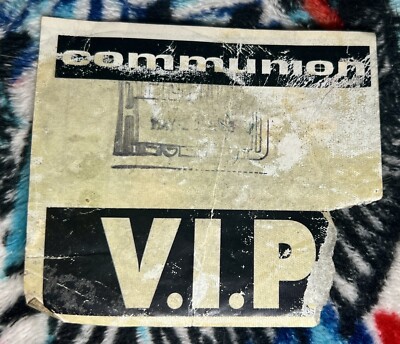 LIMELIGHT CLUB - MAY 1983 - VIP PASS - Episcopal Church of the Holy ...