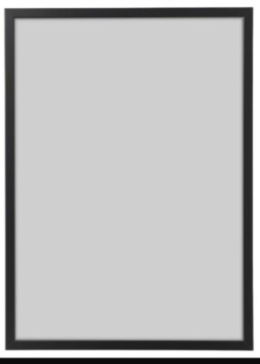 New 2x Ikea FISKBO Black Modern Frames Pictures Wall Mount 30x40cm Art ...