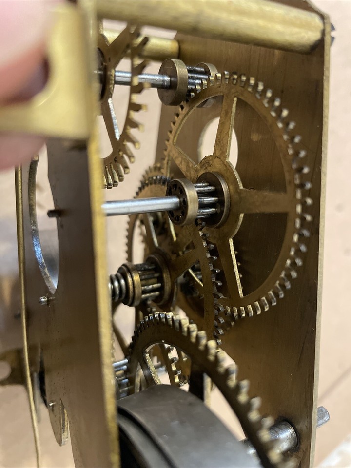 Antique Welch Verdi Long Drop Wall Clock Movement Parts | eBay