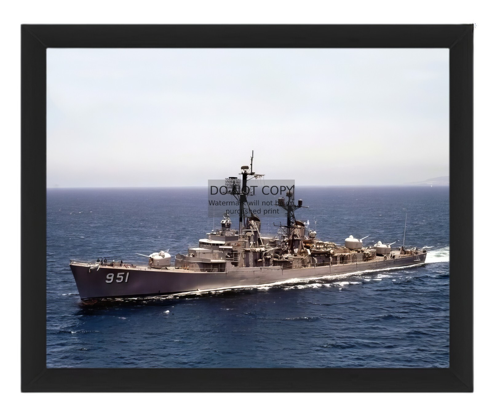USS TURNER JOY DD-951 NAVY US MILITARY DESTROYER 8X10 FRAMED PHOTO | eBay