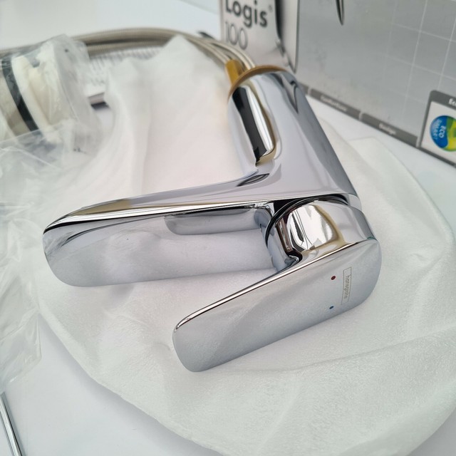 Hansgrohe Logis Basin Faucet 100 Mixer Tap 71100000 for sale online | eBay