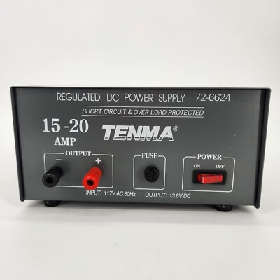 TENMA 72-6624 Regulated DC Power Supply 15-20 Amp 13.8V DC Output | eBay