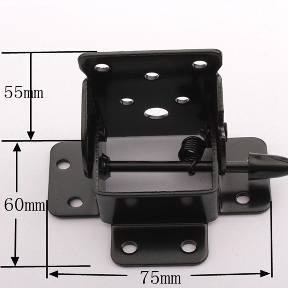 4pcs Right Angle Support Frame Folding Table Chair Leg Brackets Hinges ...