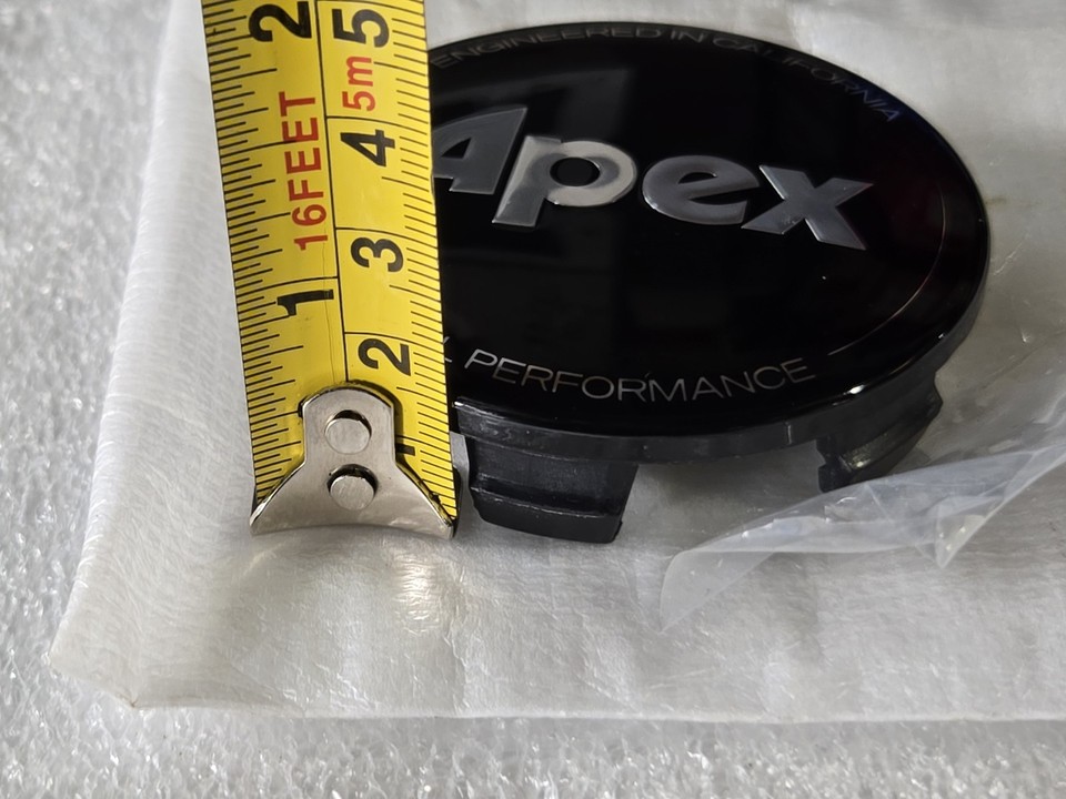 NEW Apex Black Center Caps Rings for Wheels Rims (3 Available) | eBay