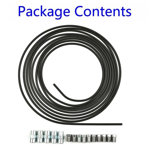 Lignes de frein non enflamm??es en acier avec placage cuivre et rev??tement plas | eBay