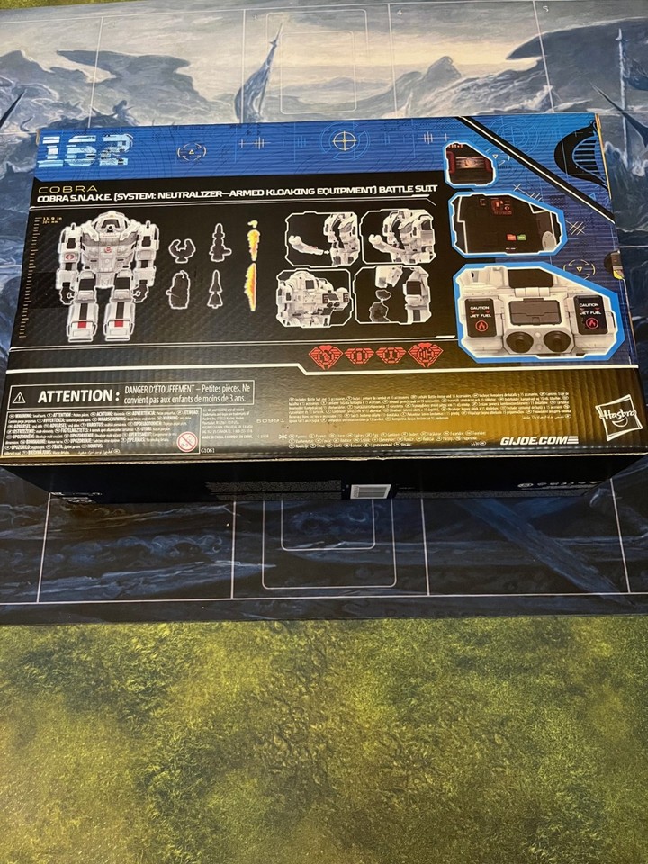 G.I. Joe Classified Series #162 Cobra S.N.A.K.E Armor Battle Mech Suit ...