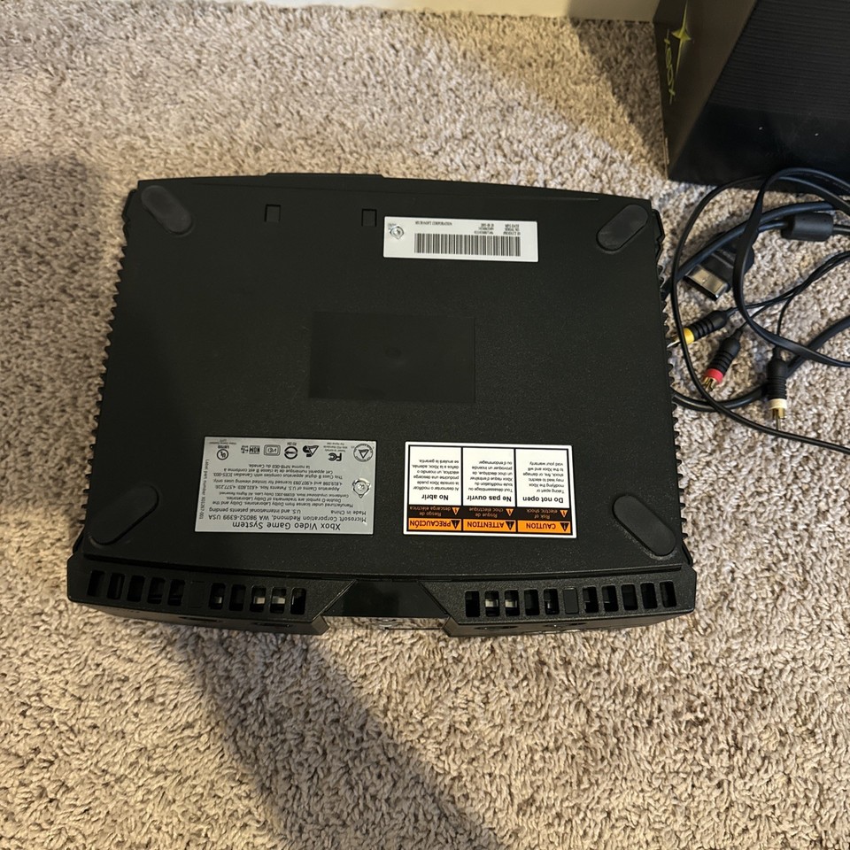 Original Xbox Console CIB Tested and Working Very Good Condition Duke ...