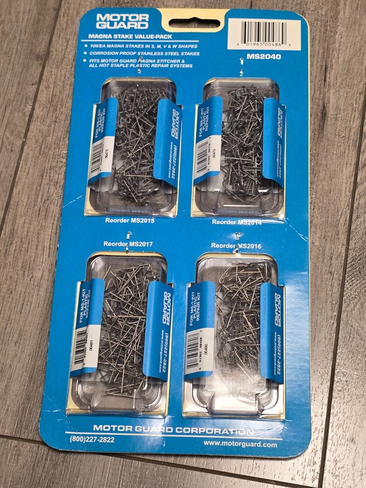 Motor Guard 400pc Magna Stake Assortment ValuPack fits Most Hot ...