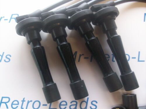 GREY 8MM PERFORMANCE IGNITION LEADS FOR THE CIVIC B16 B18 DOHC ENGINES ...