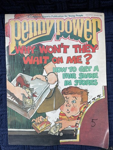 Rare Vintage Penny Power 1984 Kids Consumer Magazine Why Won't They ...