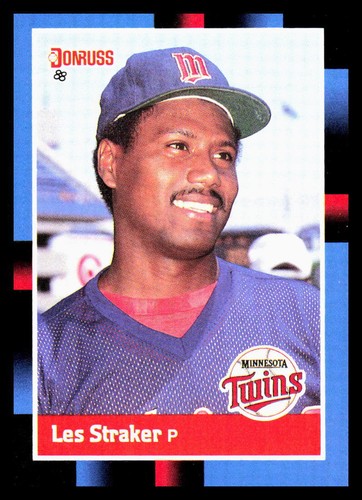 1988 Donruss 73 Les Straker Minnesota Twins Baseball Card | eBay