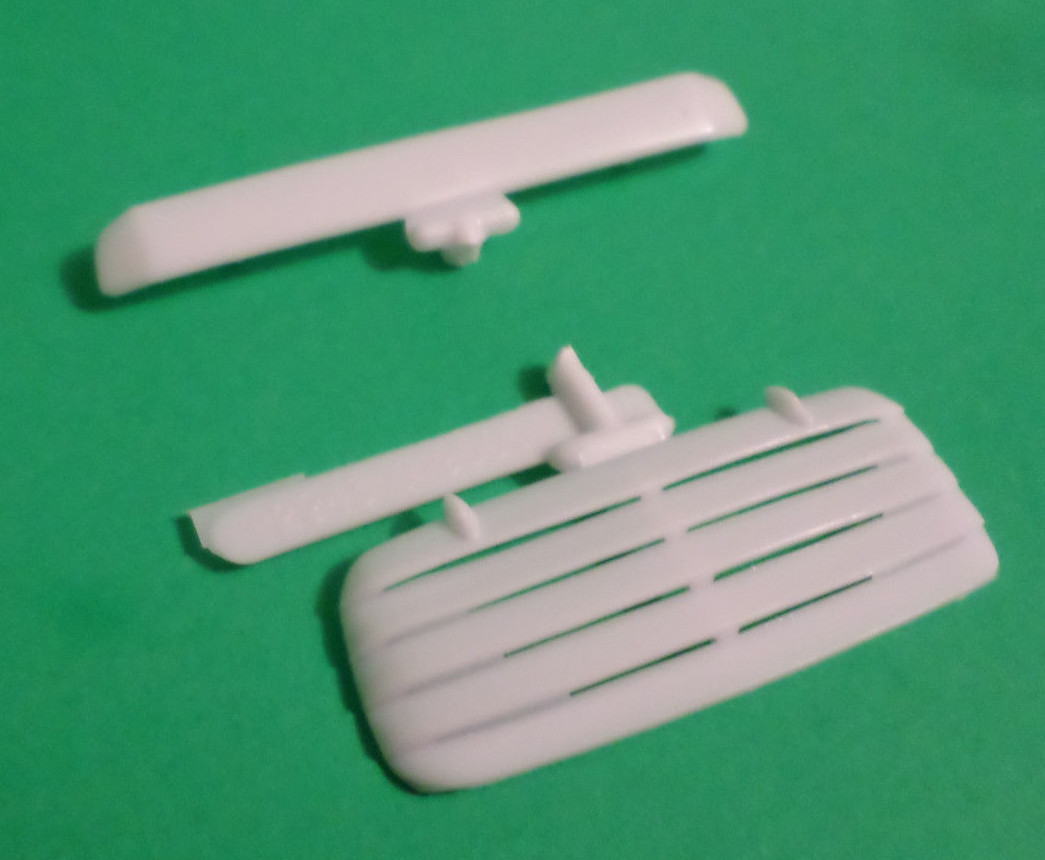 1971 Hemi Cuda Plymouth 1/24 426 rear window louver go wing spoiler ...