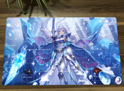 WVICM OCG Playmat Tearlaments Rulkallos TCG CCG Table Pad Trading Card ...