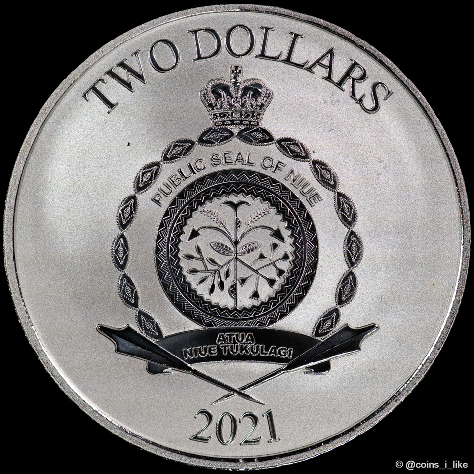 2021 Niue 1 oz Silver $2 Star Wars: Galactic Empire Bullion Coin in ...